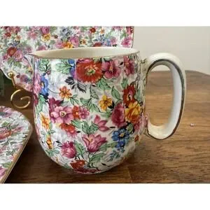 lord nelson | Dining | Lord Nelson Ware Marina Chintz Creamer Sugar ...